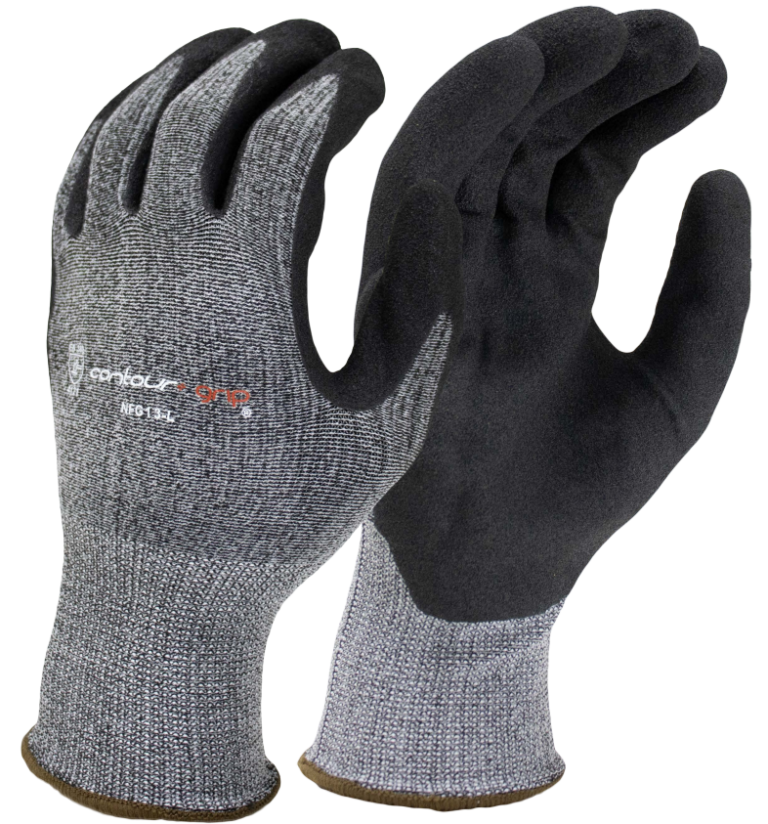 13G GREY NYLON, BLACK NITRILE MICRO-FOAM, PALM COATED – Seattle Glove 13G GREY NYLON, BLACK NITRILE MICRO-FOAM, PALM COATED – Seattle Glove